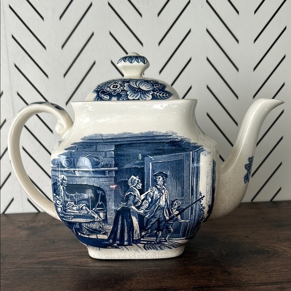 Liberty Blue | Other | Liberty Blue Historic Colonial Scenes Minute Men ...